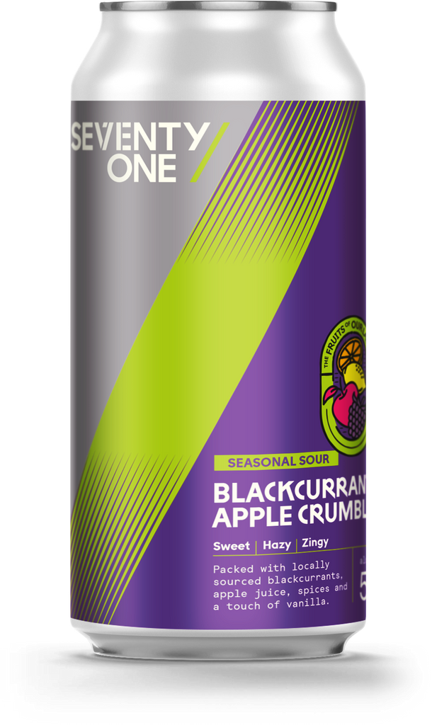 Blackcurrant Apple Crumble | 71Brewing